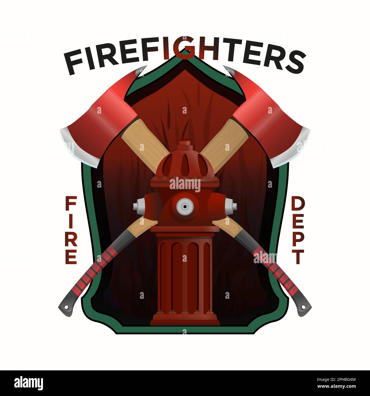 Fire Rescue Logo Vector