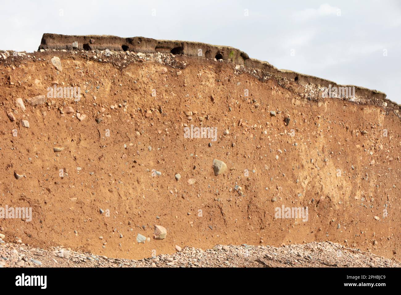 The granite cliffs of Da Neap in the east contrast with the basalt and ...