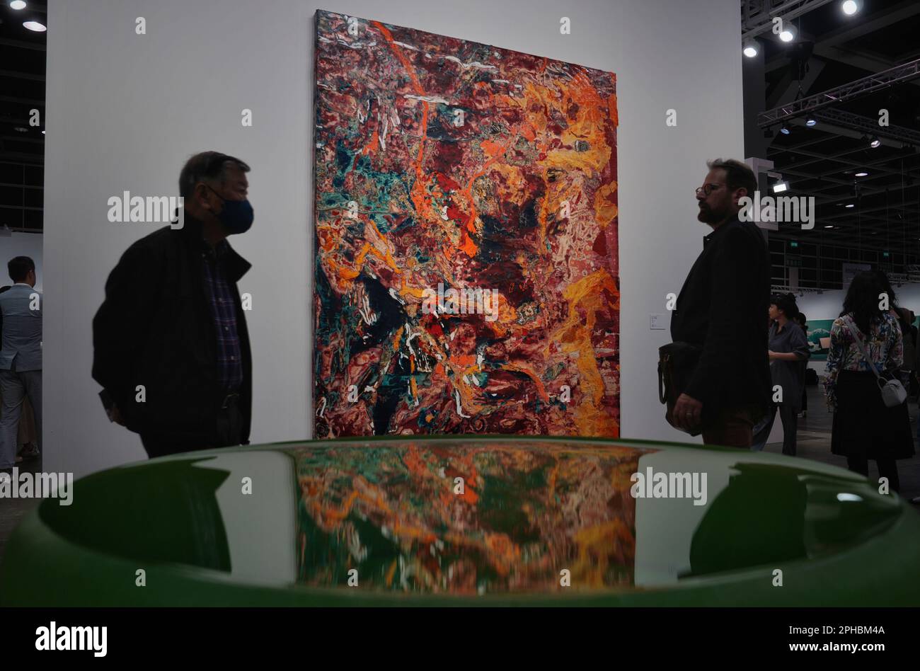 Artworks on display at Art Basel Hong Kong 2023, featuring for Modern ...