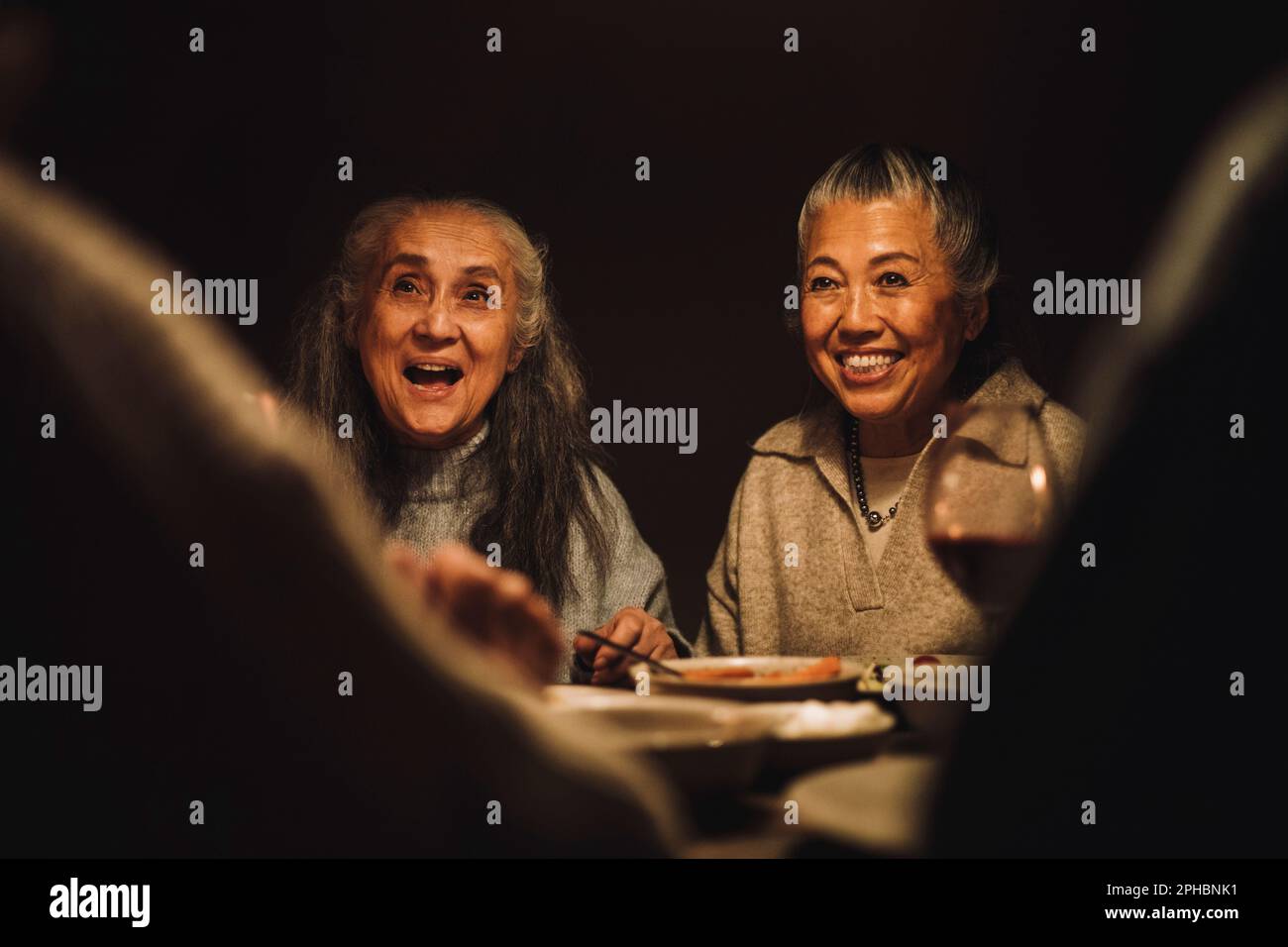 Senior night dinner hi-res stock photography and images - Alamy