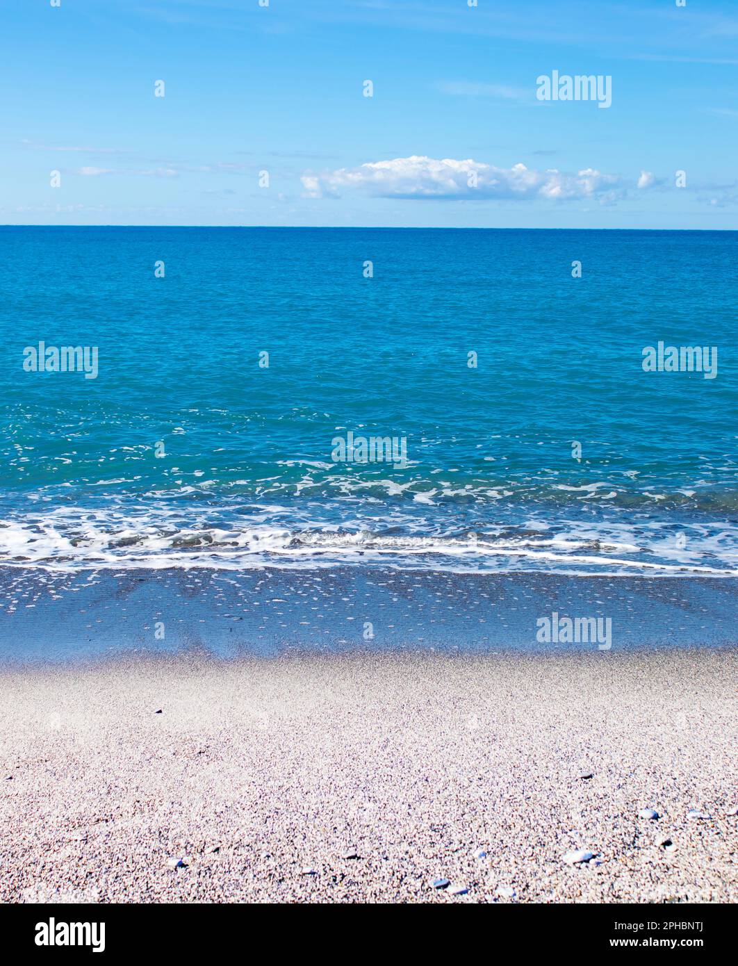 Beautiful Seascape Panorama. Composition of Nature. Paradise Beach ...