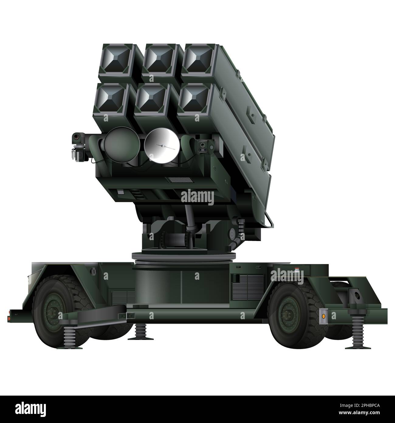 Patriot missile launch Stock Vector Images - Alamy