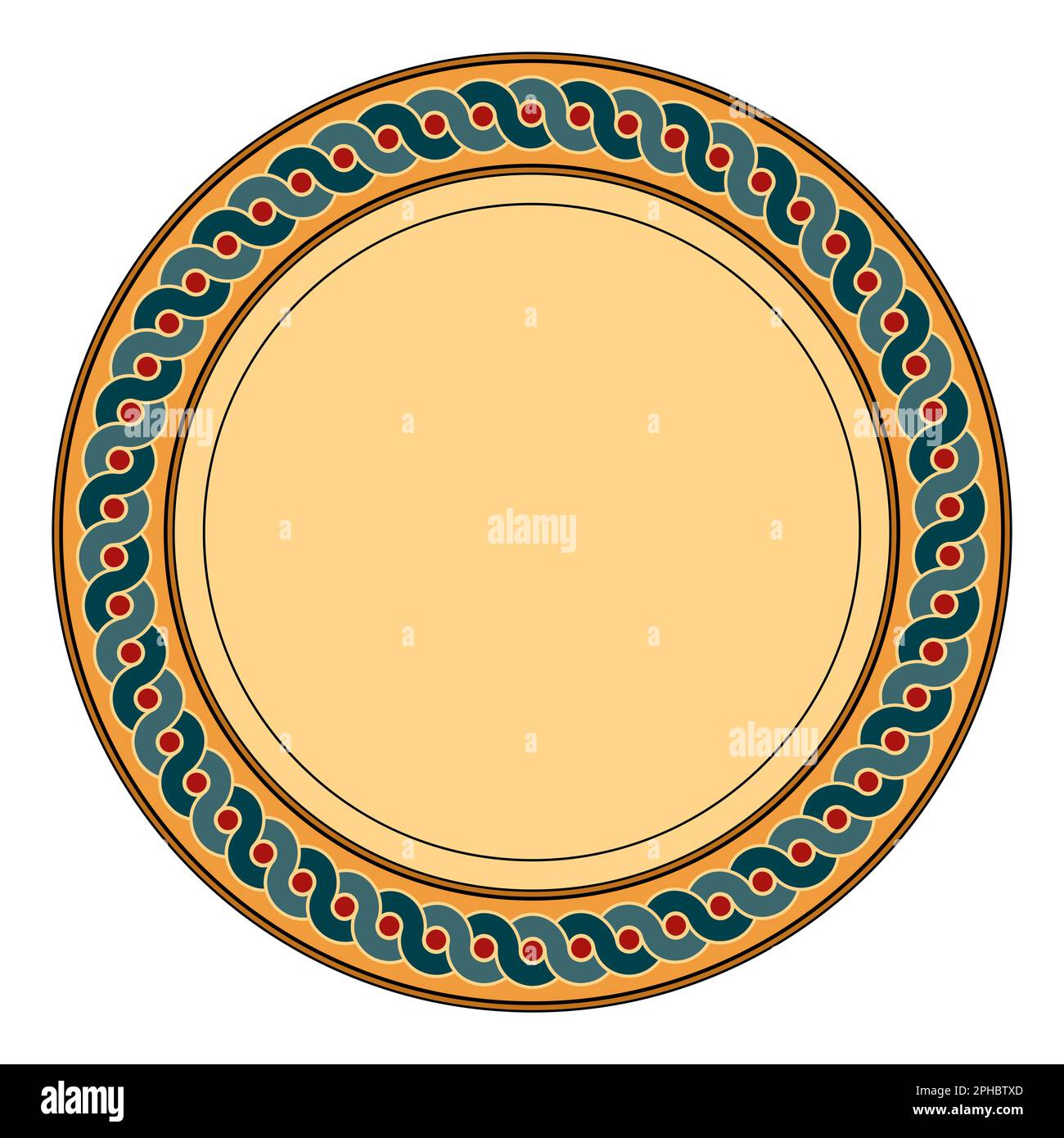 Ancient greek circular hi-res stock photography and images - Alamy