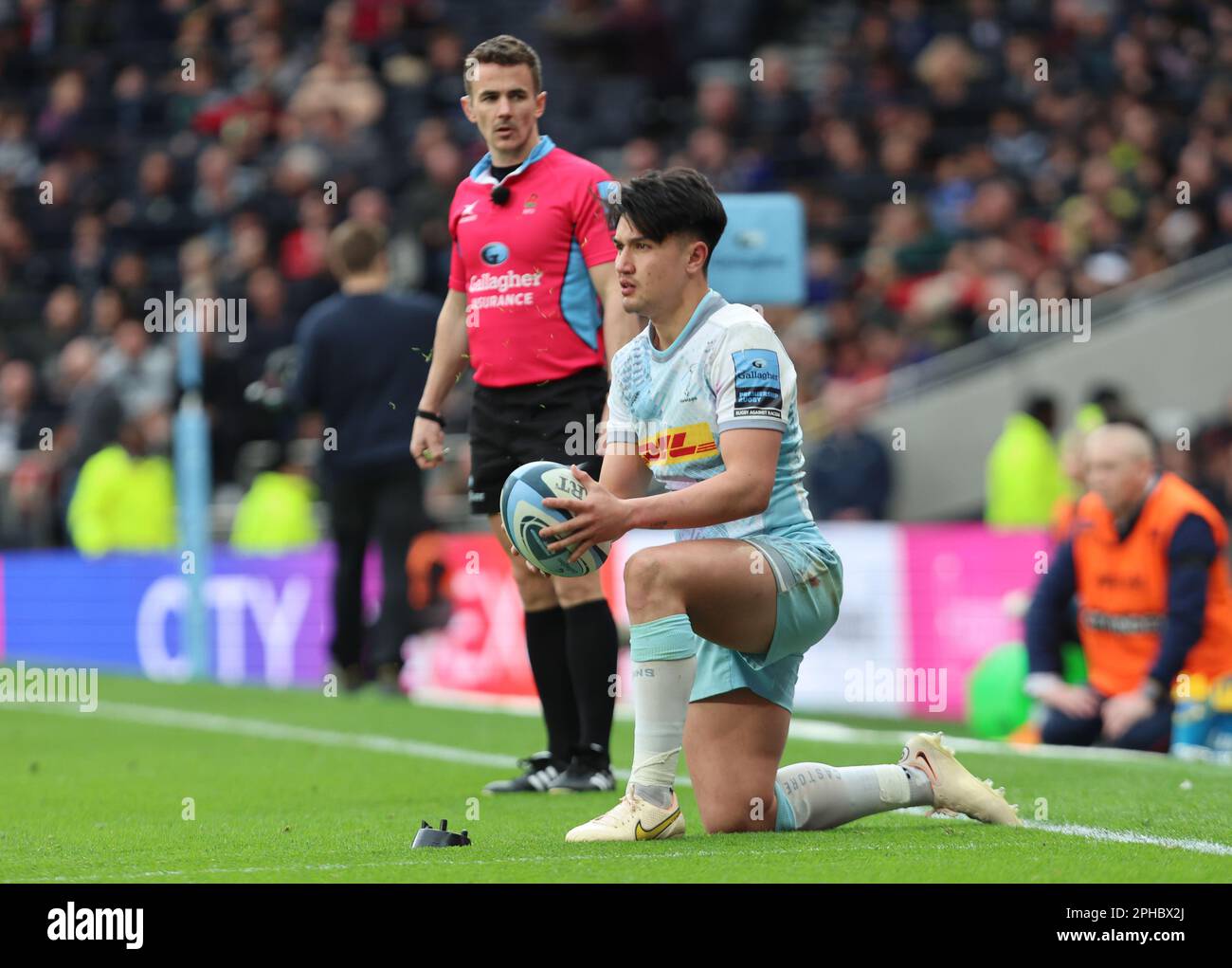 Marcus Smith of Harlequins during the Gallagher Premiership Rugby rugby ...