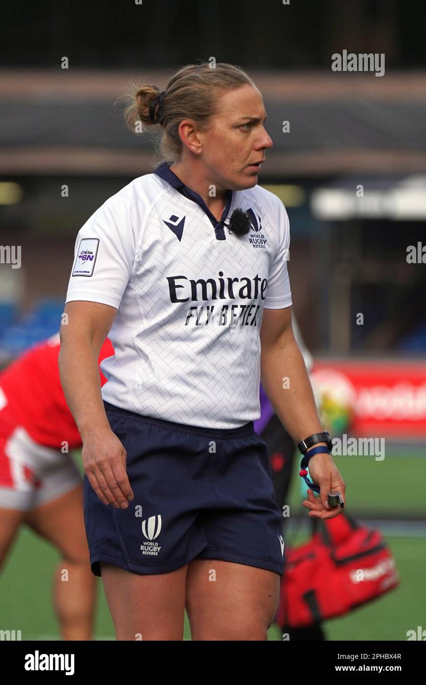 Welsh rugby referee hi-res stock photography and images - Alamy
