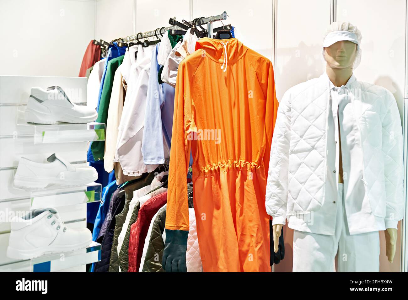 Work clothes in the store Stock Photo - Alamy