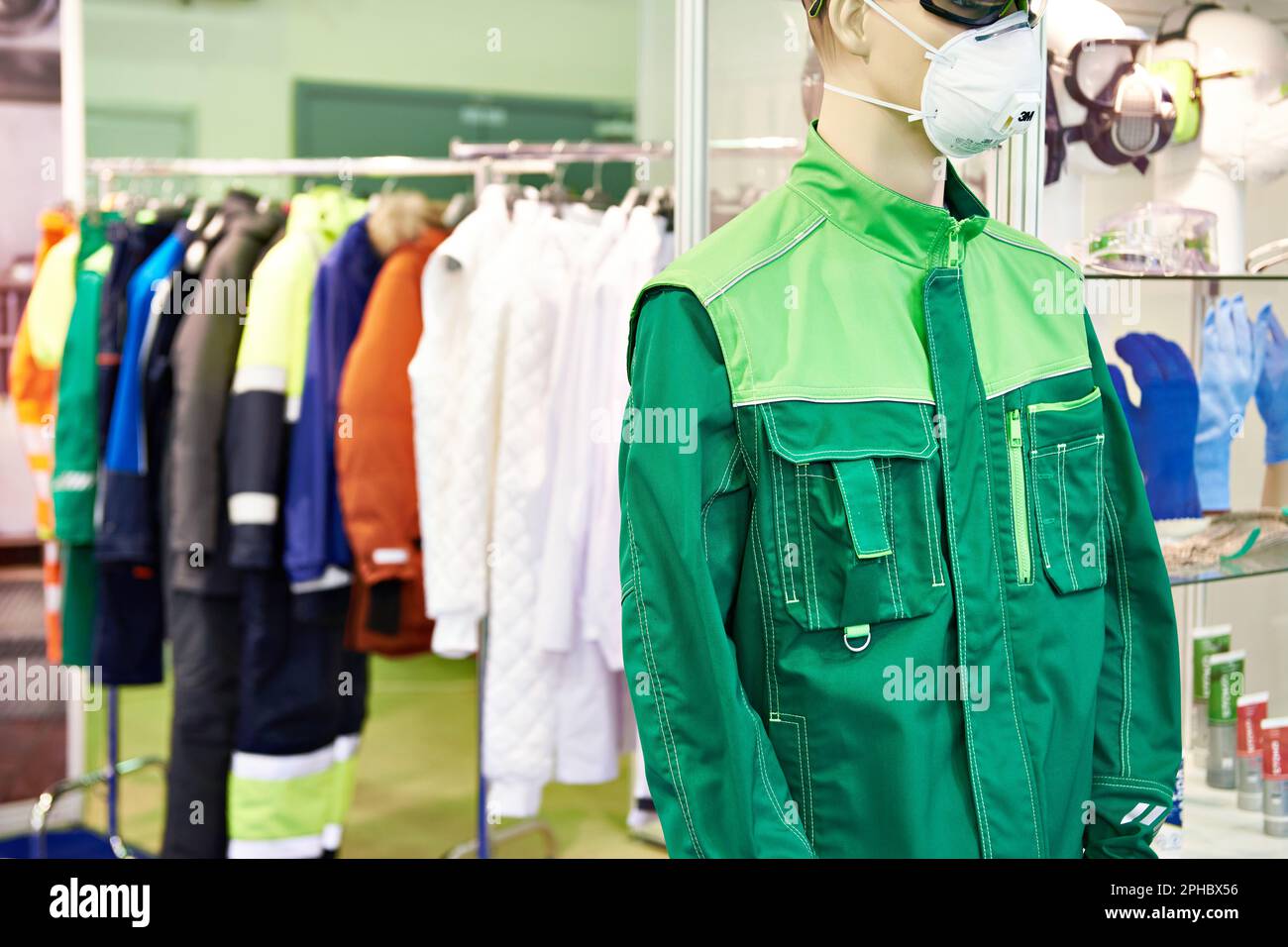 Work clothes in the store Stock Photo - Alamy