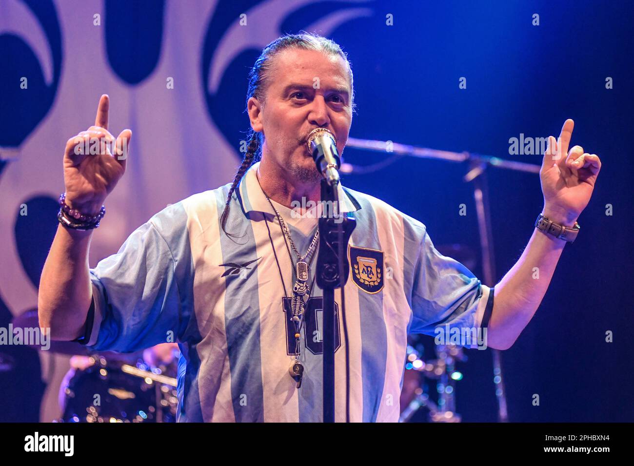 Mike Patton performing live with Mr. Bungle Stock Photo - Alamy