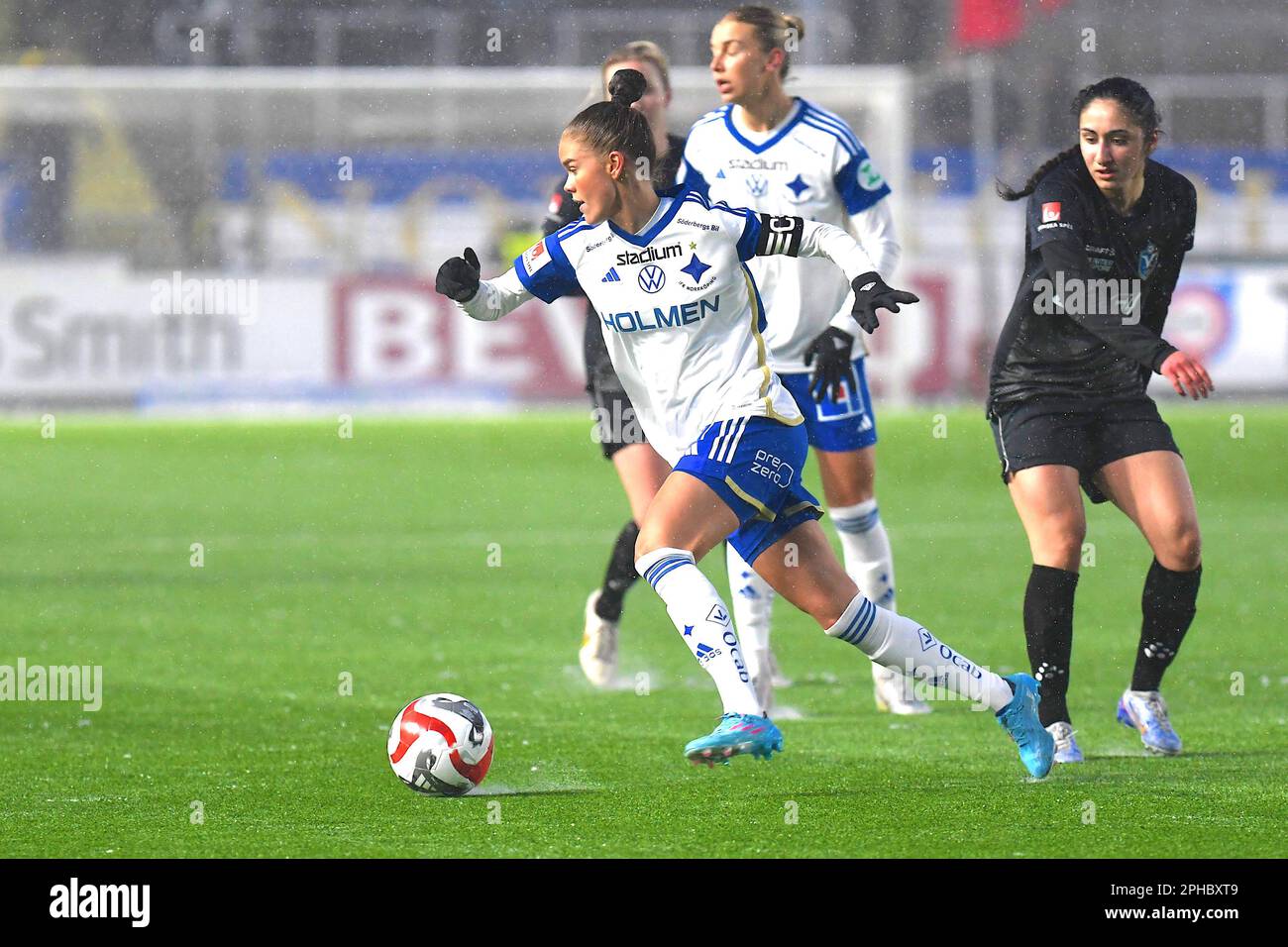 Norrkoping, Sweden, March 27th 2023: My Cato (5 IFK Norrkoping) in the game in the Swedish ...