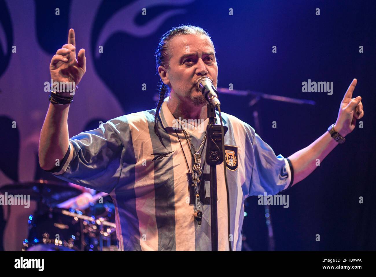 Mike Patton performing live with Mr. Bungle Stock Photo - Alamy