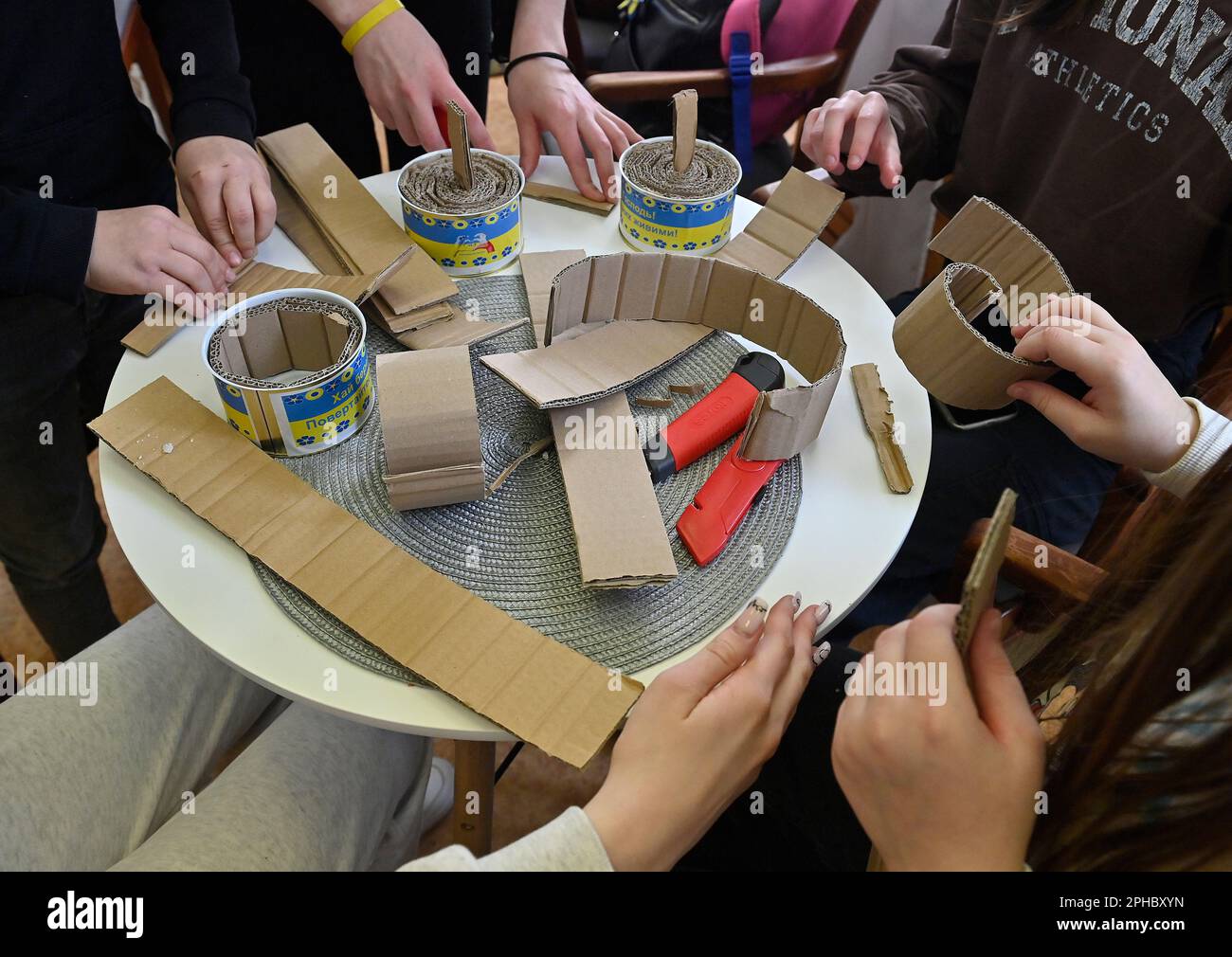 Trench candles hi-res stock photography and images - Alamy