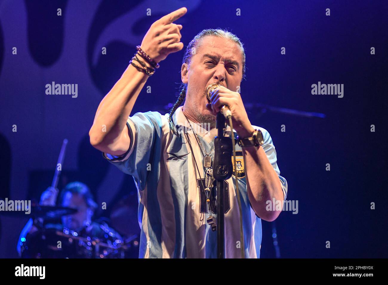 Mike Patton performing live with Mr. Bungle Stock Photo - Alamy