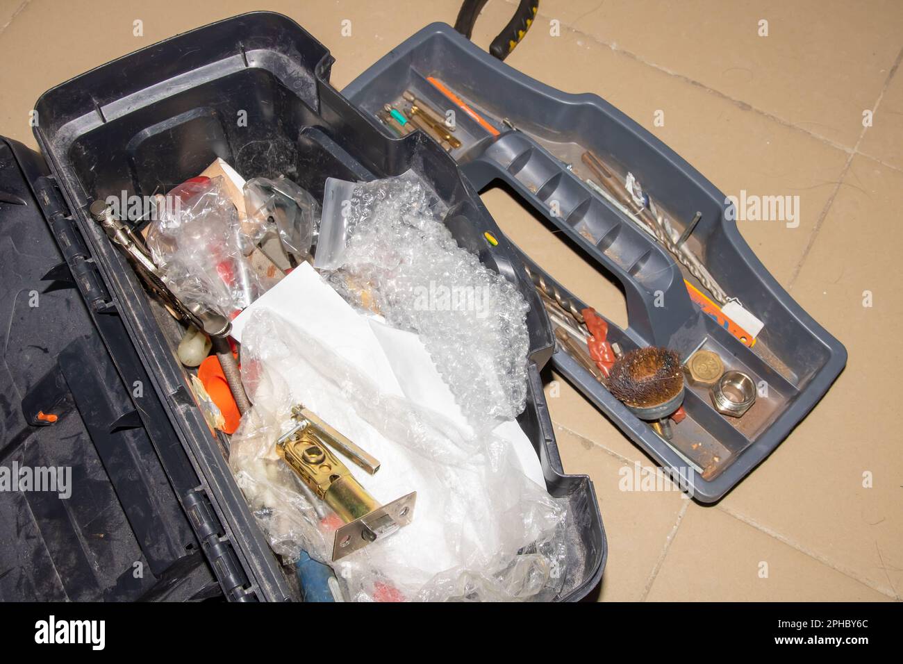 Toolbox equipment concept worker hi-res stock photography and images ...