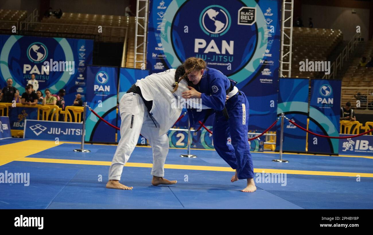 ORLANDO, FLORIDA - MARCH 26: Ana Carolina Vieira Srour (Aviv Jiu-Jitsu ...