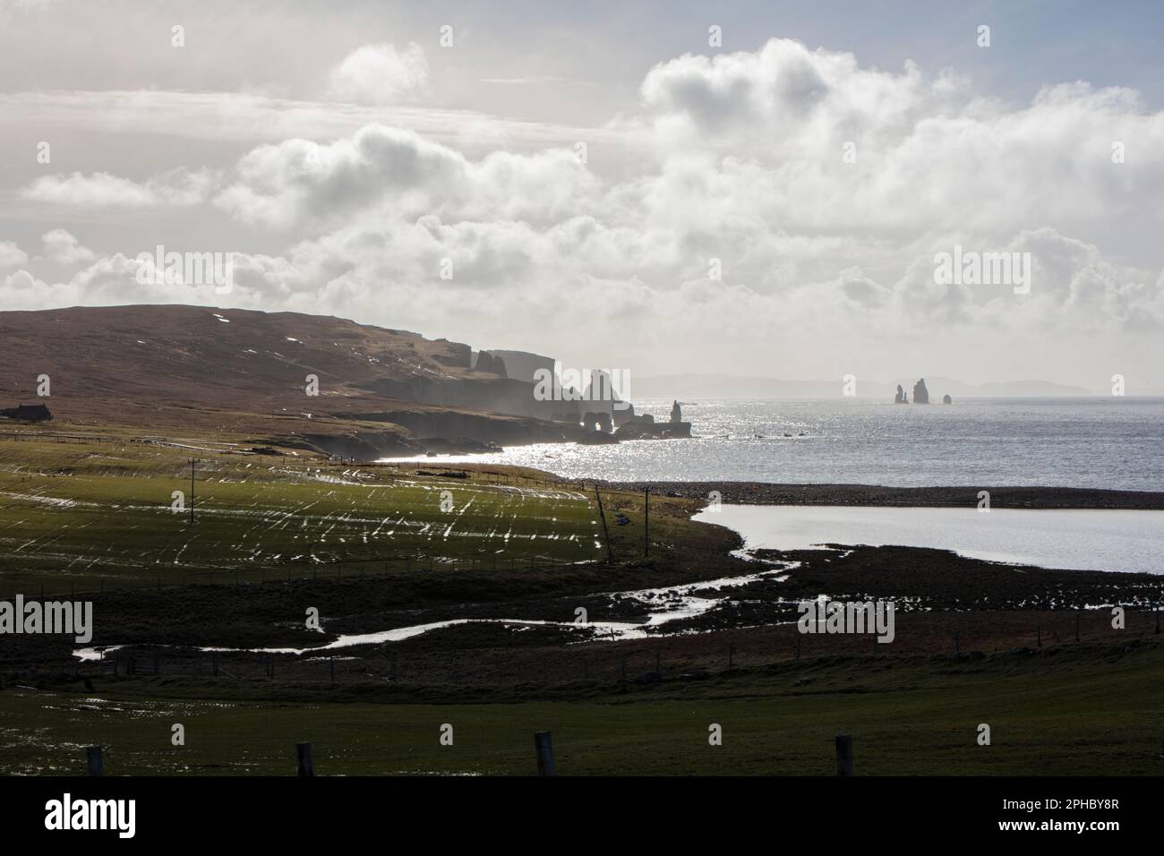 A hike along Stennes beach offers an oportunity to explore Northmavine ...