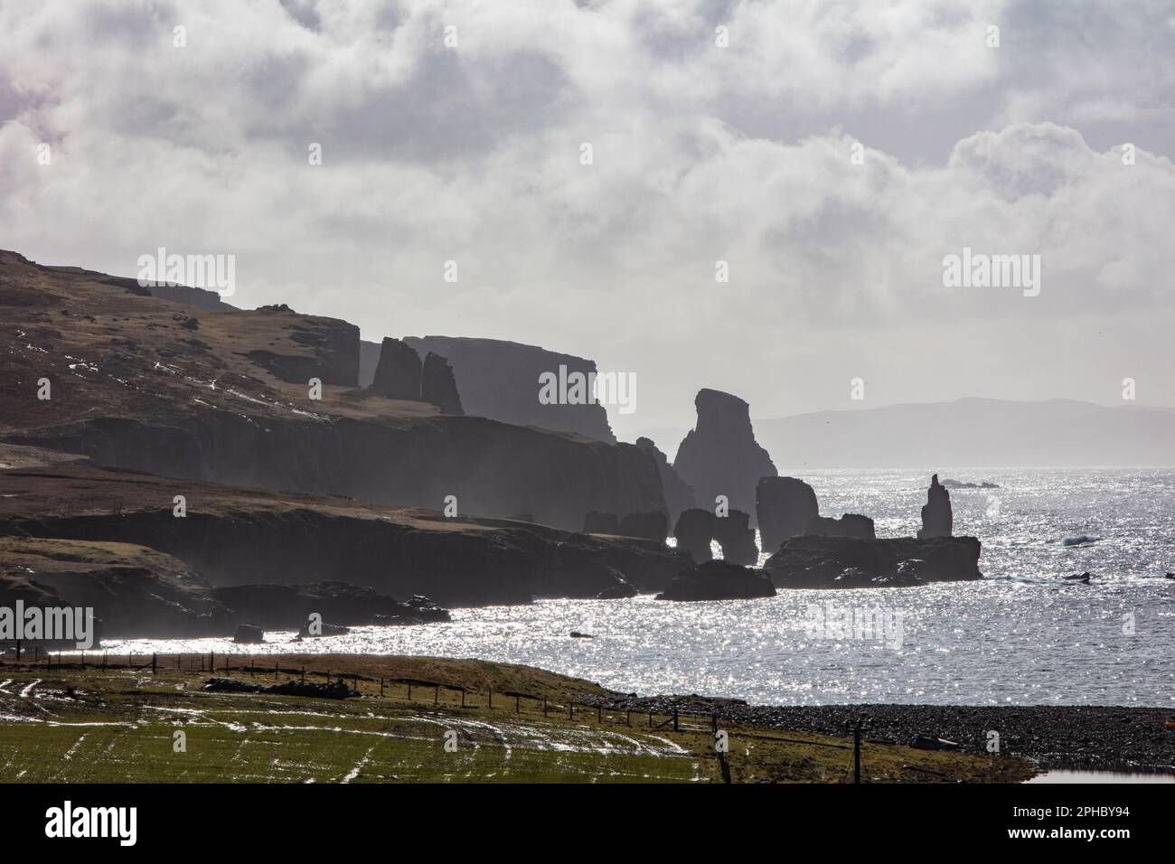 A hike along Stennes beach offers an oportunity to explore Northmavine ...