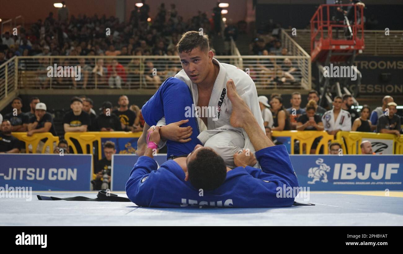 ORLANDO, FLORIDA - MARCH 26: Erich Munis Dos Santos (DreamArt) def. Cassio Felipe Sousa Costa ...