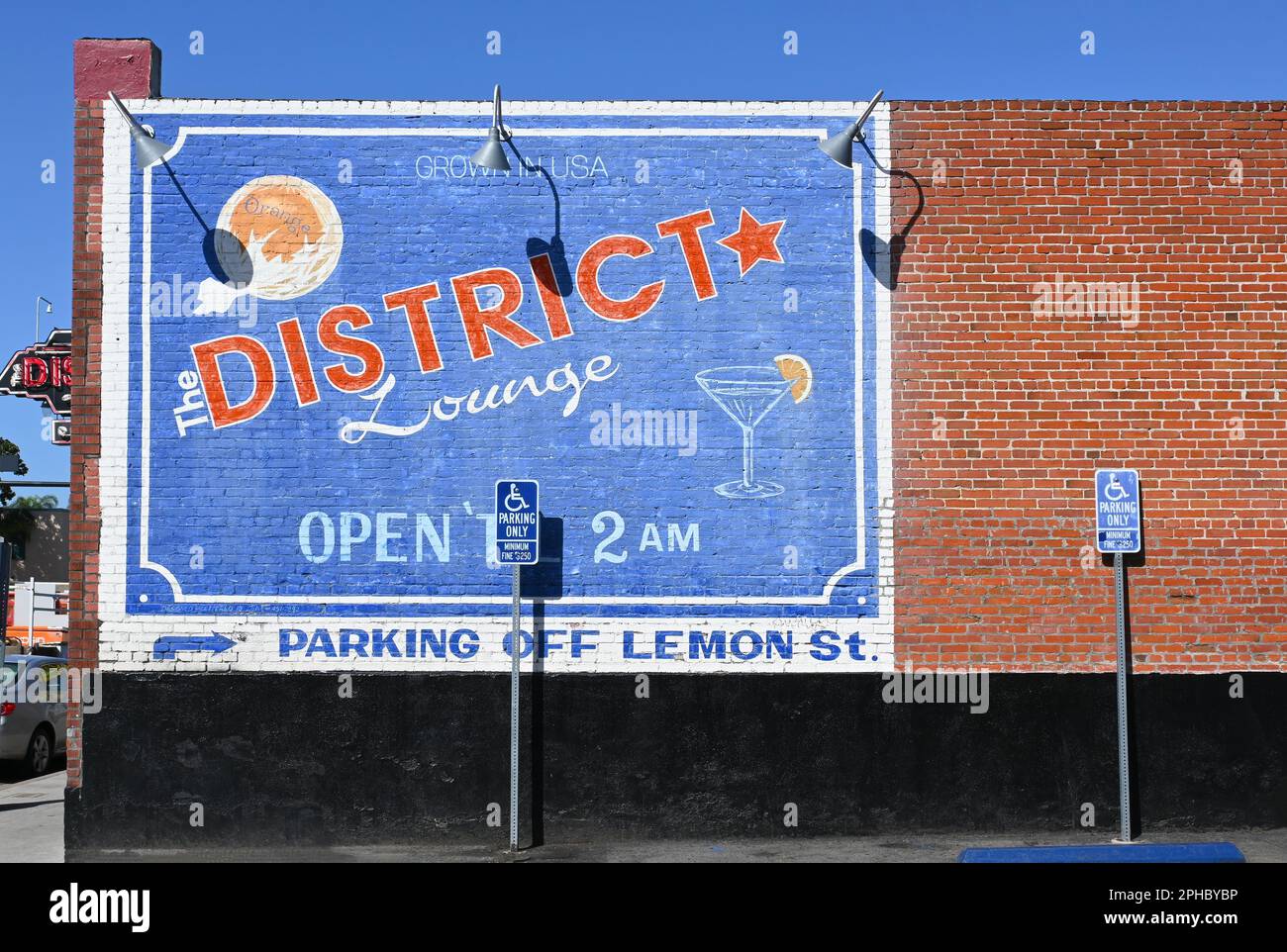The district lounge orange hi-res stock photography and images - Alamy