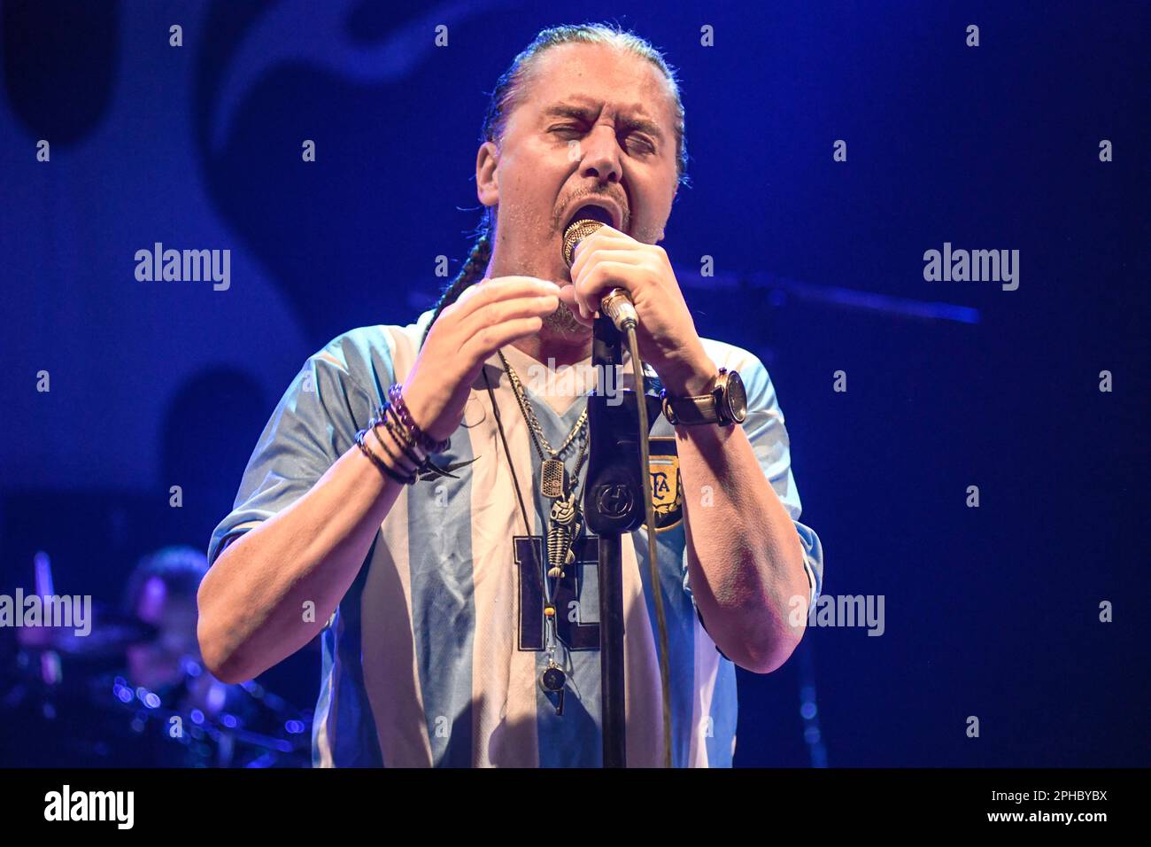 Mike Patton performing live with Mr. Bungle Stock Photo - Alamy
