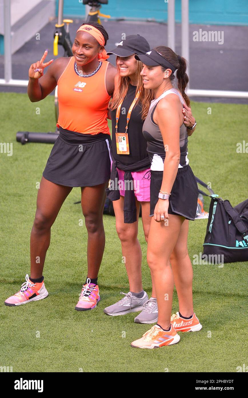 Coco gauff jessica pegula 2023 hi-res stock photography and images - Alamy
