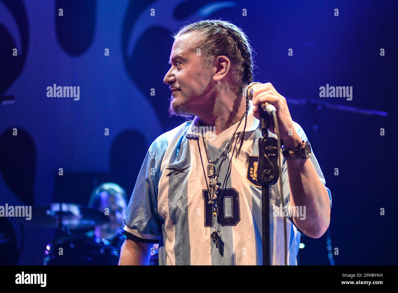 Mike Patton performing live with Mr. Bungle Stock Photo - Alamy