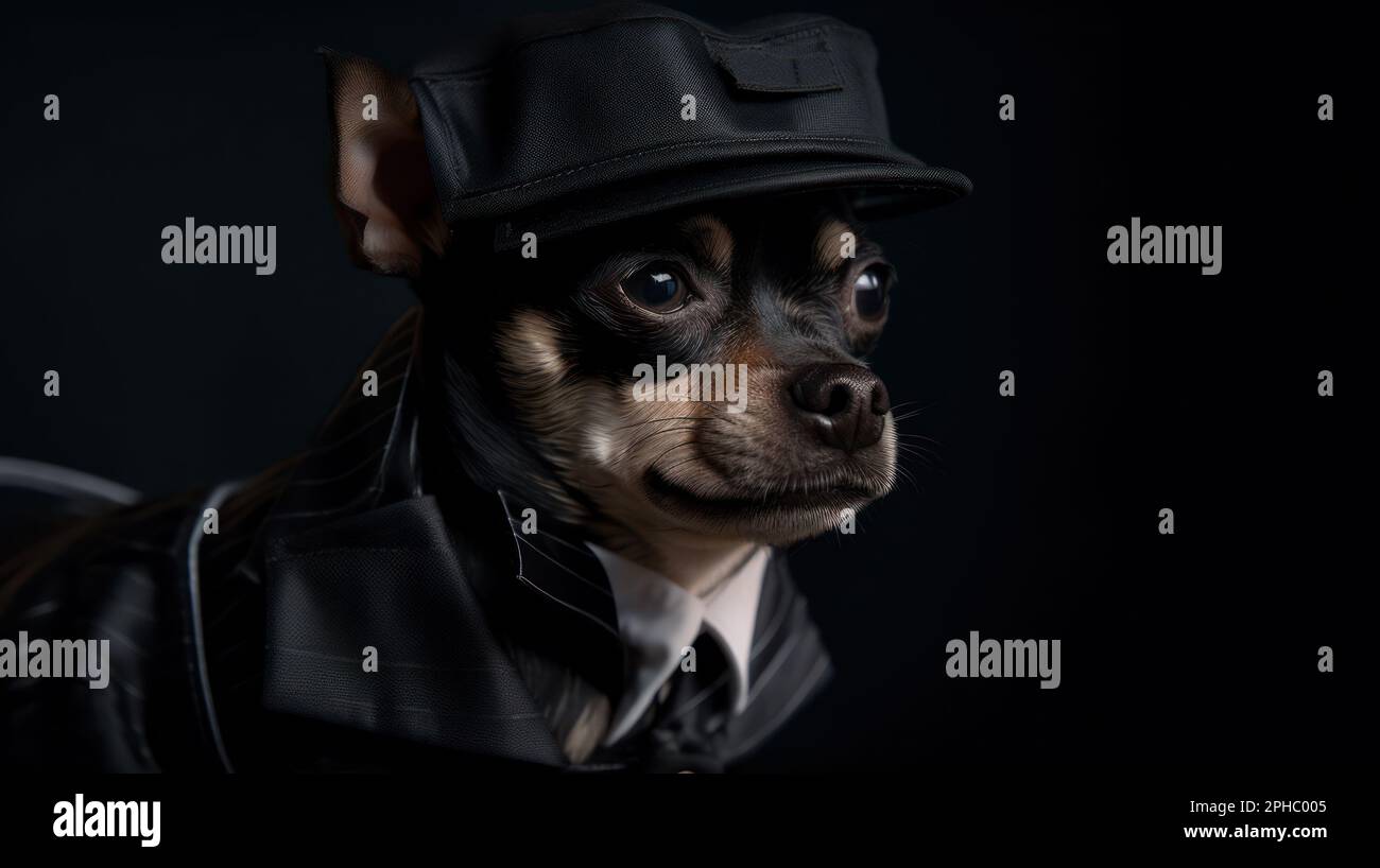 Dog gangster hi-res stock photography and images - Alamy