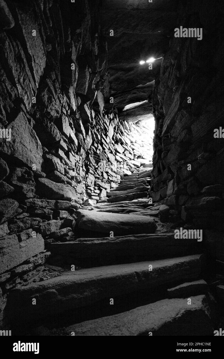 Carloway broch Black and White Stock Photos & Images - Alamy