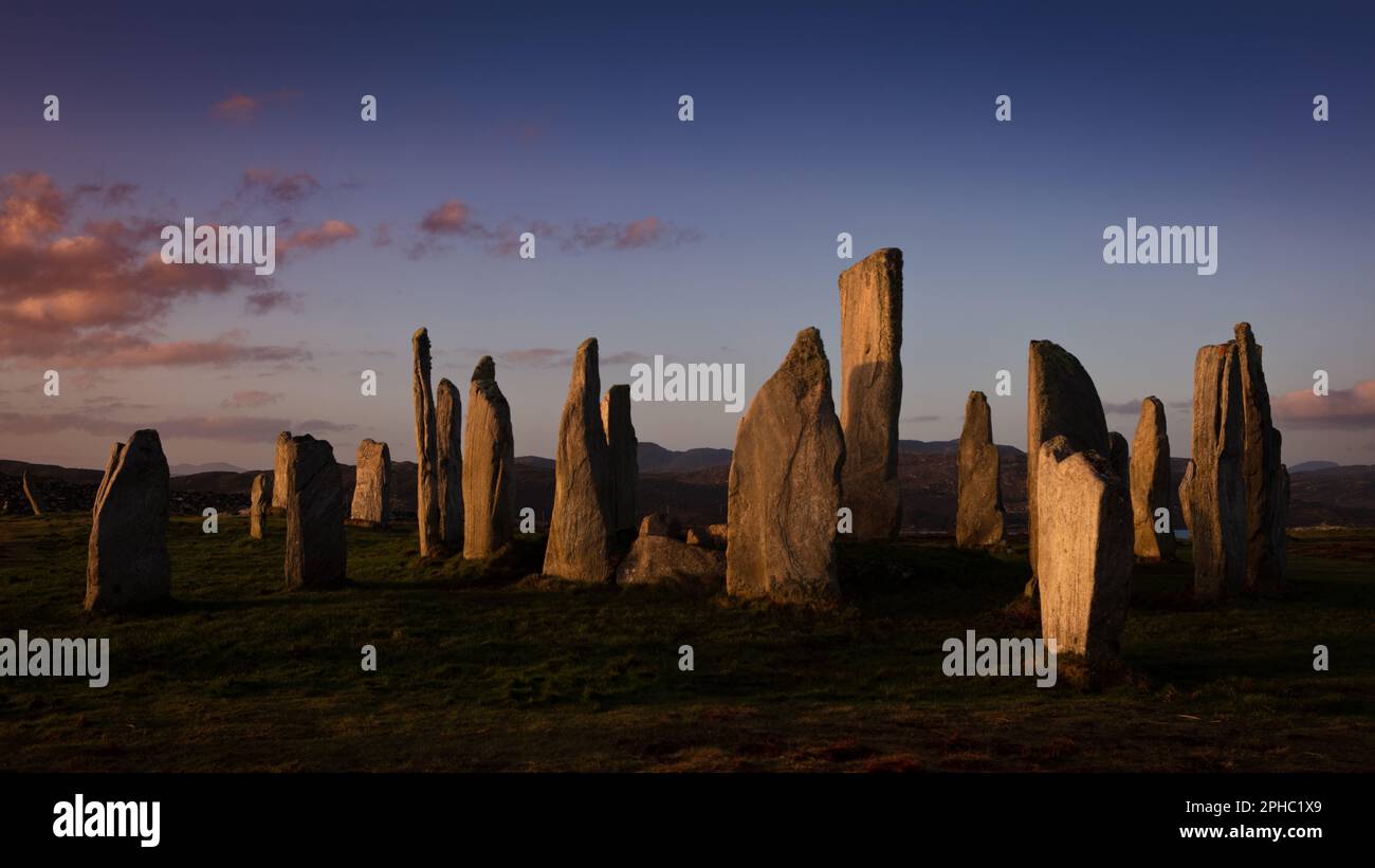 Calanais standing stones hi-res stock photography and images - Alamy