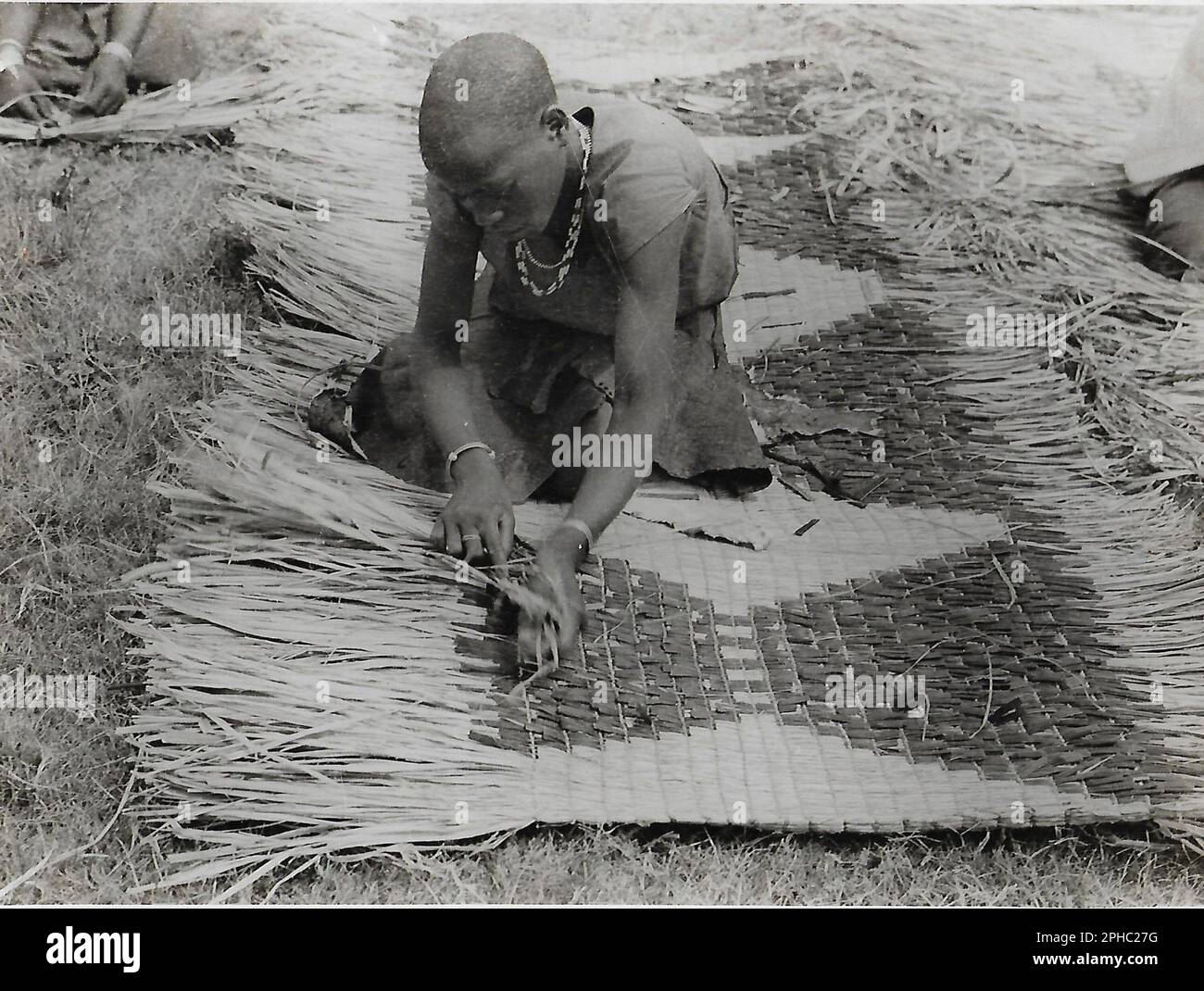 African art making in 1970. Kabale, Uganda Stock Photo - Alamy