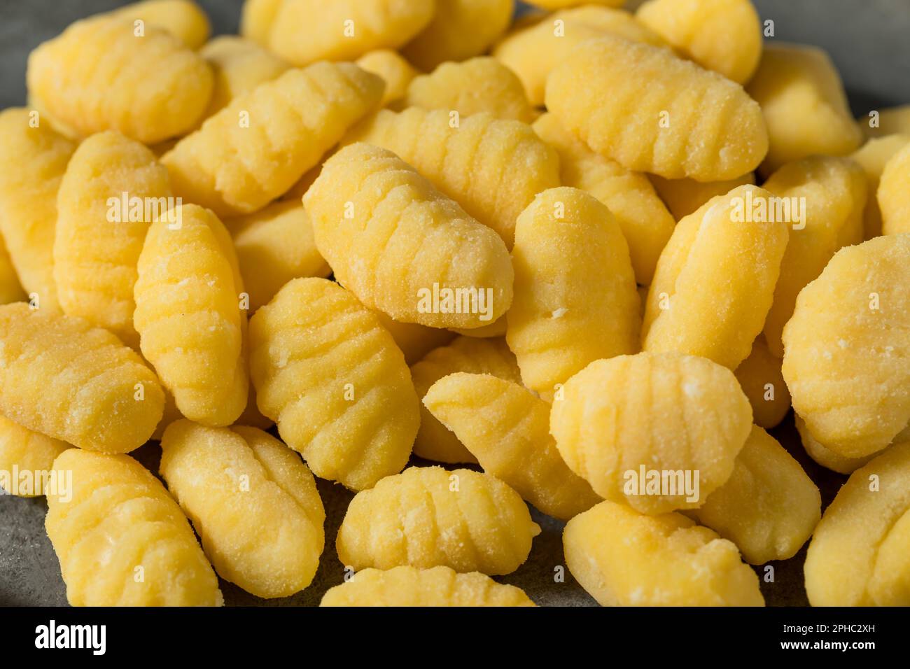 Homemade Raw Potato Gnocchi Pasta Ready to Cook Stock Photo - Alamy