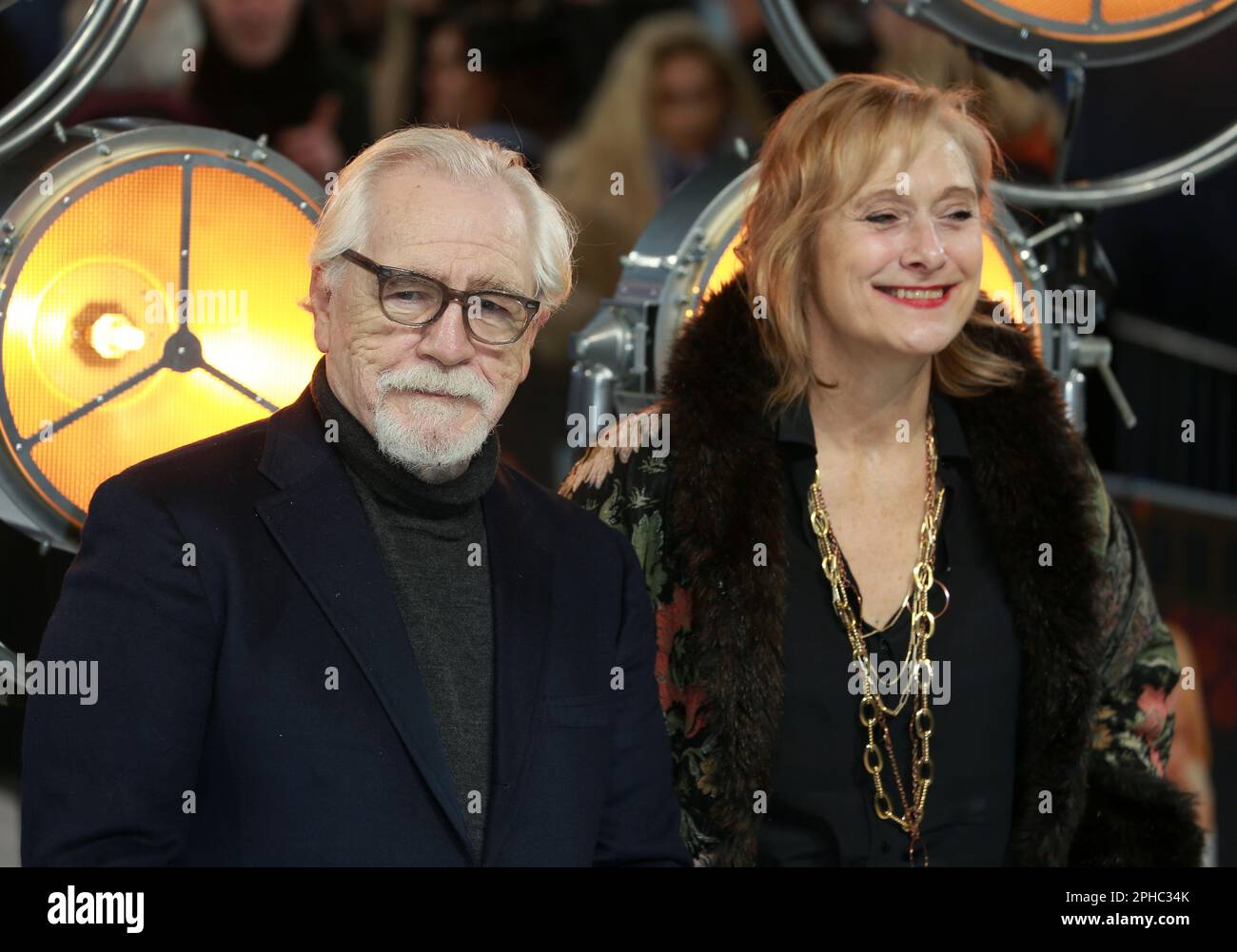 Brian Cox and Caroline Goodall attend the UK Premiere of "The Fabelmans ...