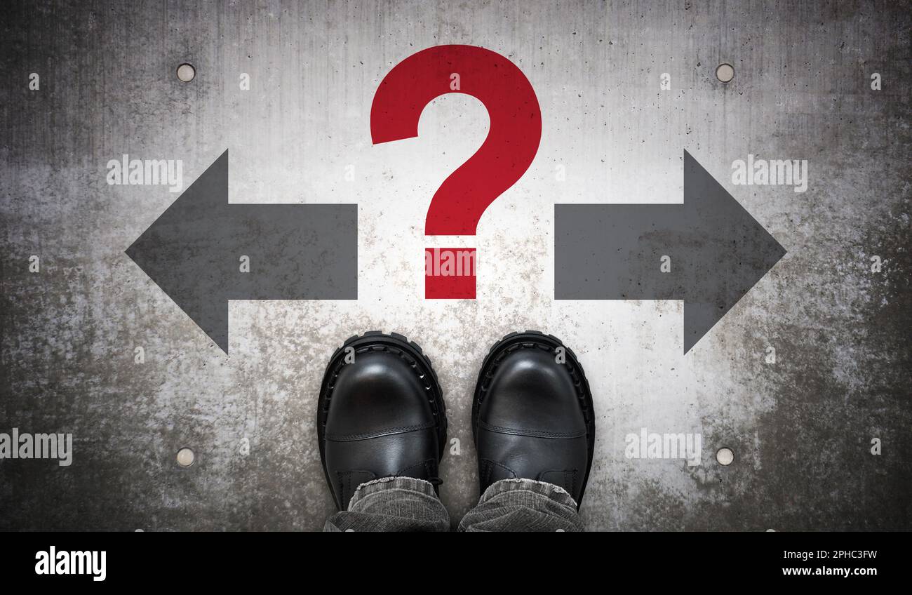 Red leather question mark hi-res stock photography and images - Alamy