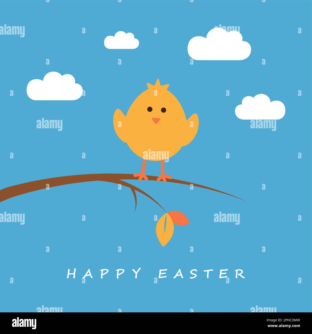 Cute little chicken illustration hi-res stock photography and images ...