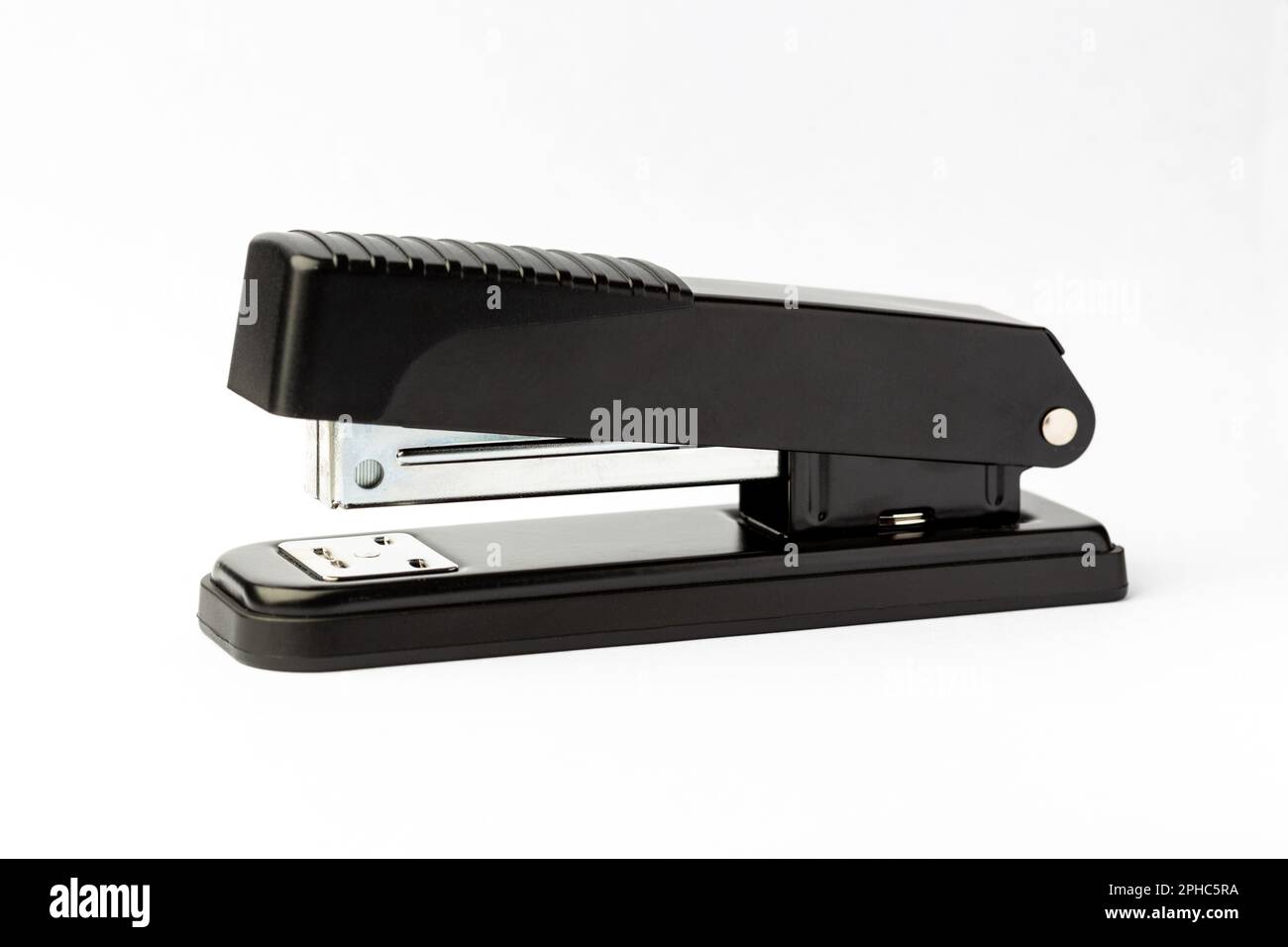 Desk Stapler on a white background Stock Photo - Alamy