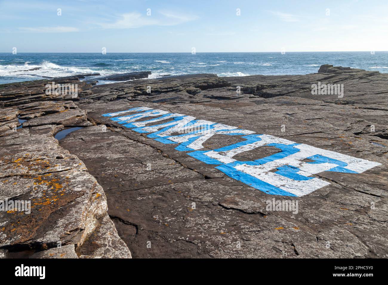 The Trinkie an outside swimming pool near Wick, Caithness, Scotland ...