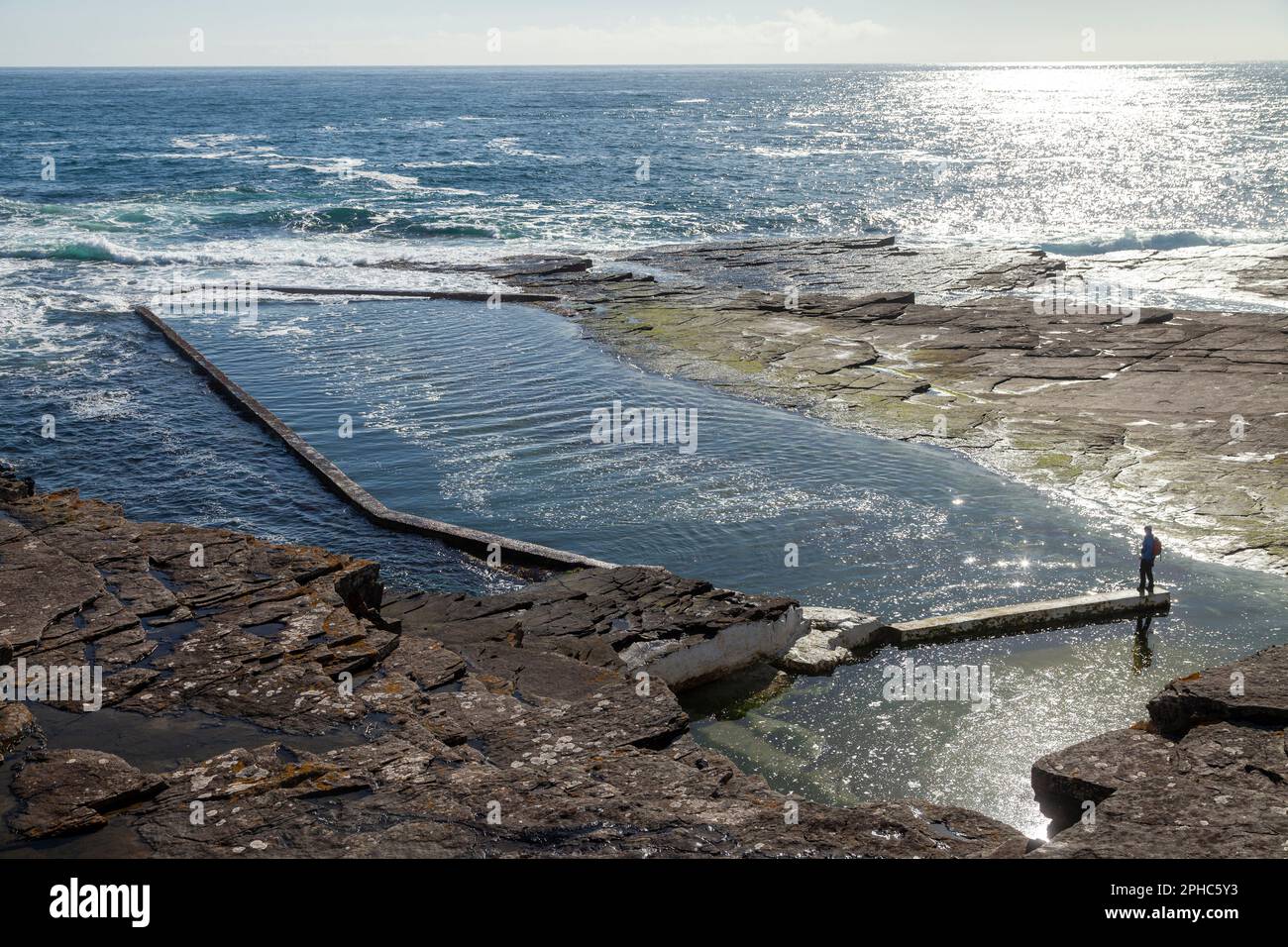 The Trinkie an outside swimming pool near Wick, Caithness, Scotland ...
