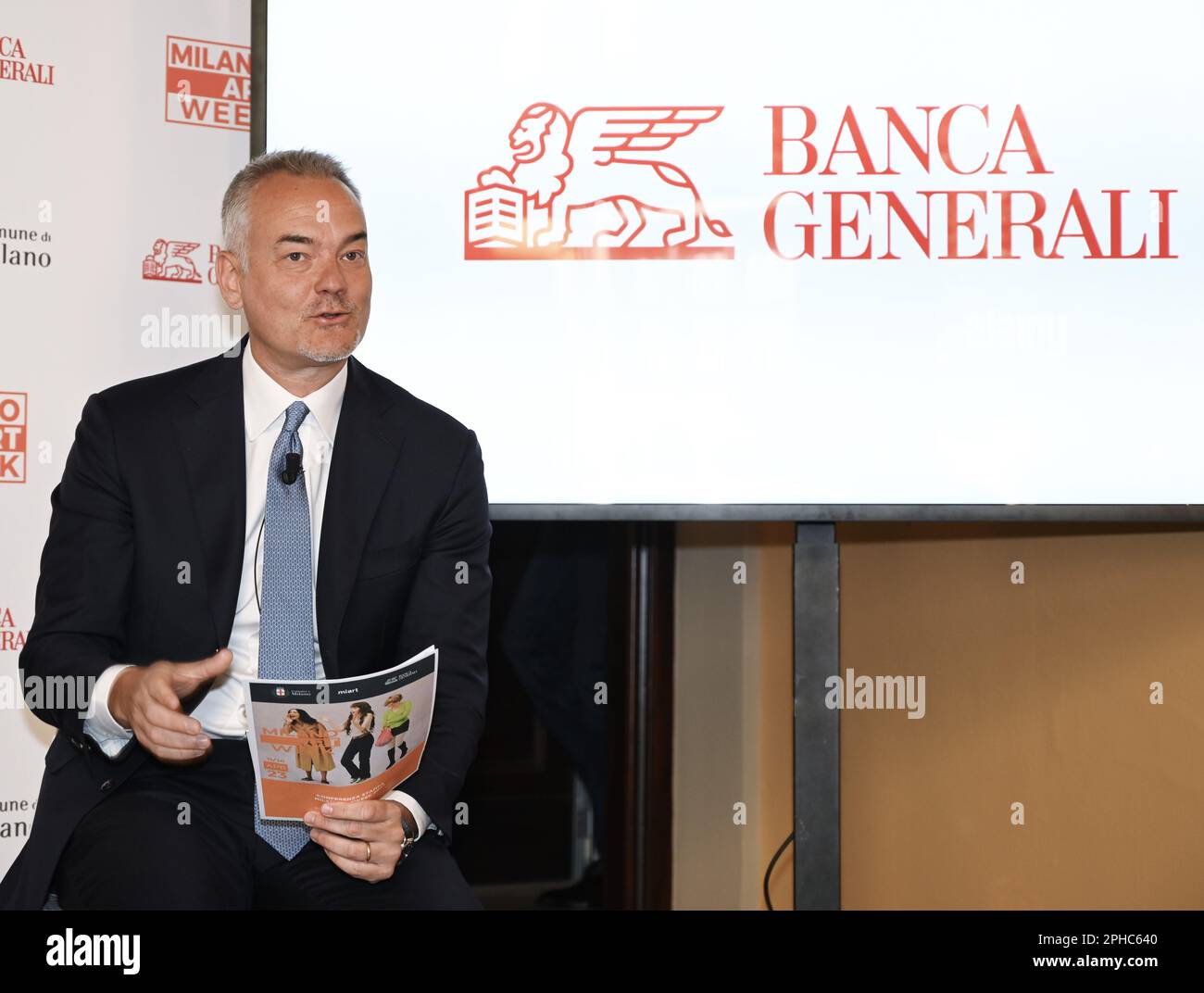 Milan, Italy. 27th Mar, 2023. Milan, Italy Milan Art Week 2023 ...