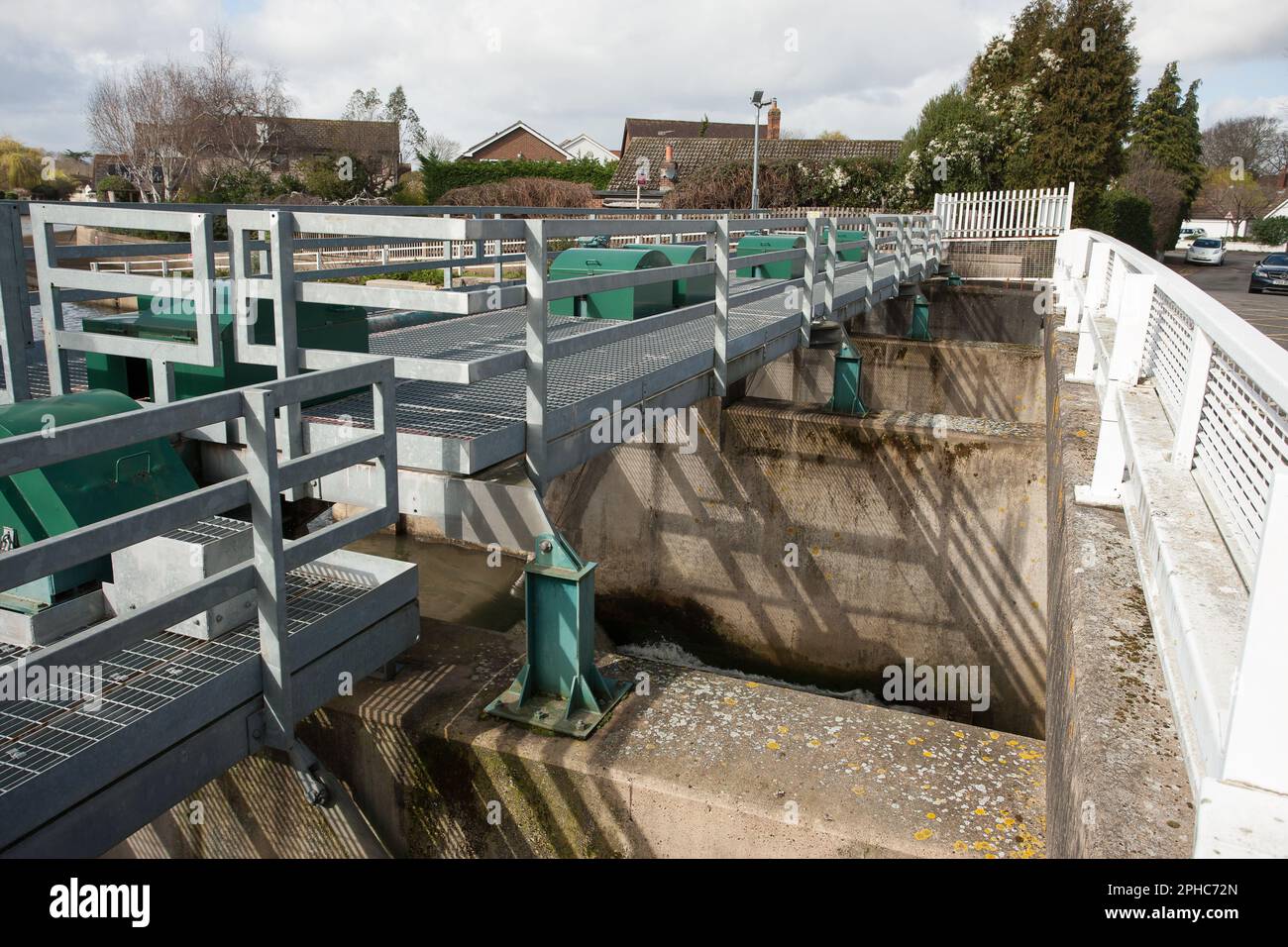 River Ember Molesey Surrey UK Stock Photo - Alamy
