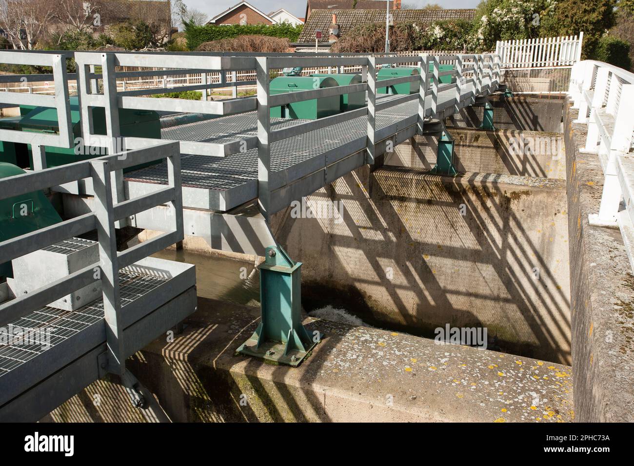 River Ember Molesey Surrey UK Stock Photo - Alamy