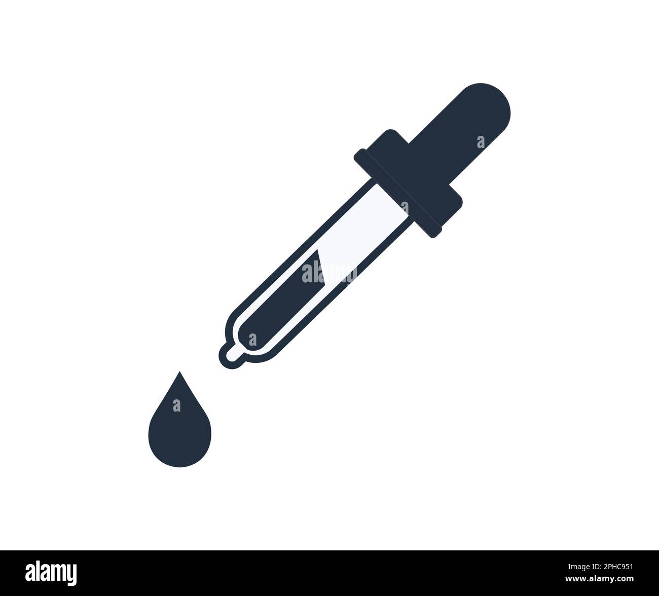 Monochromatic Eyedropper Tool with drop for Graphic Design Stock Vector ... Monochromatic Eyedropper Tool with drop for Graphic Design Stock Vector ...