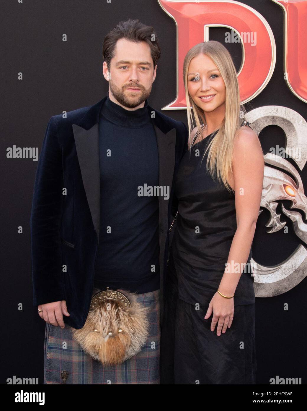 March 26, 2023, Westwood, California, United States: Richard Rankin and ...