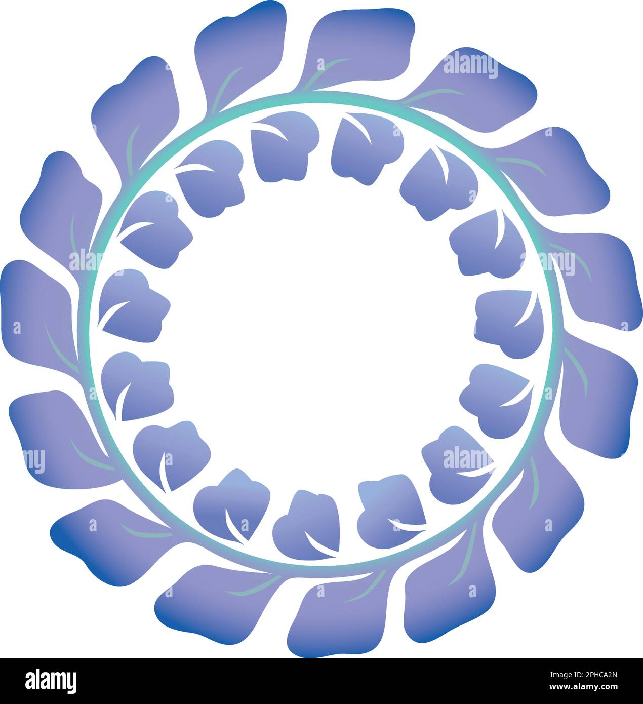 Wisteria crest, in color with blends Stock Vector Image & Art - Alamy