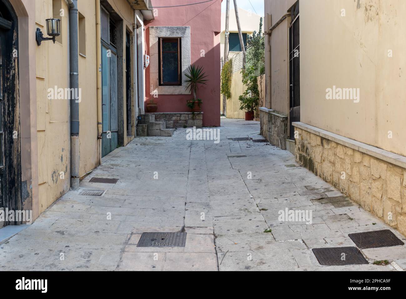 Beautiful doors in crete greece hi-res stock photography and images - Alamy