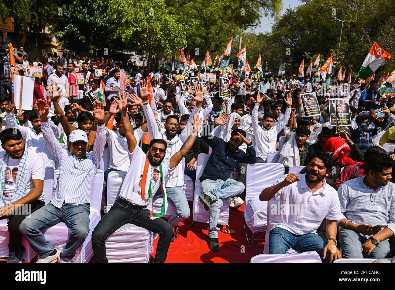 New Delhi, Delhi, India. 27th Mar, 2023. Indian Youth congress ...