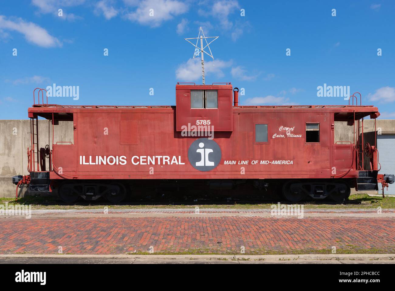 Cairo, Illinois - United States - March 19th, 2023: Old Illinois ...