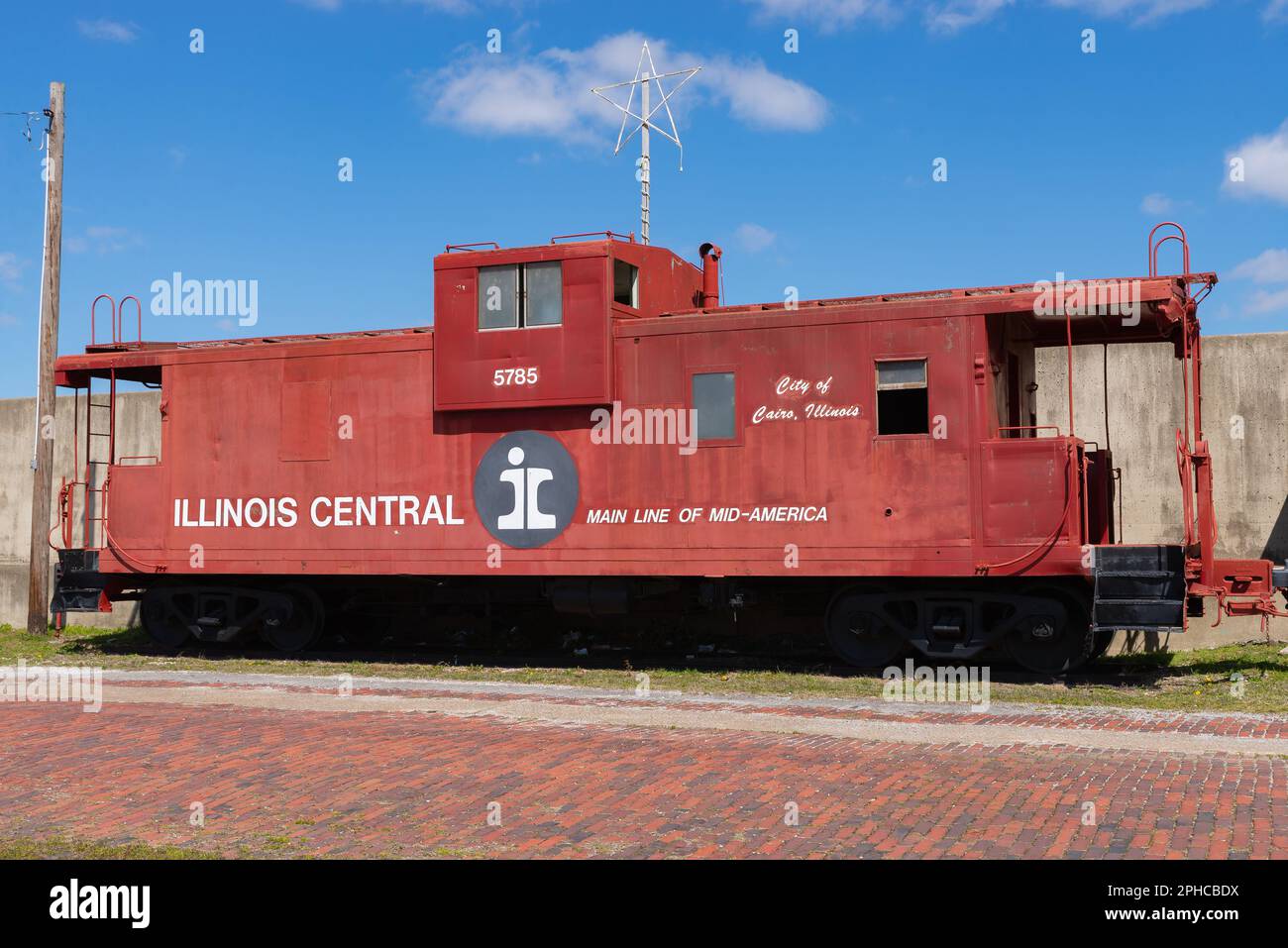 Cairo, Illinois - United States - March 19th, 2023: Old Illinois ...
