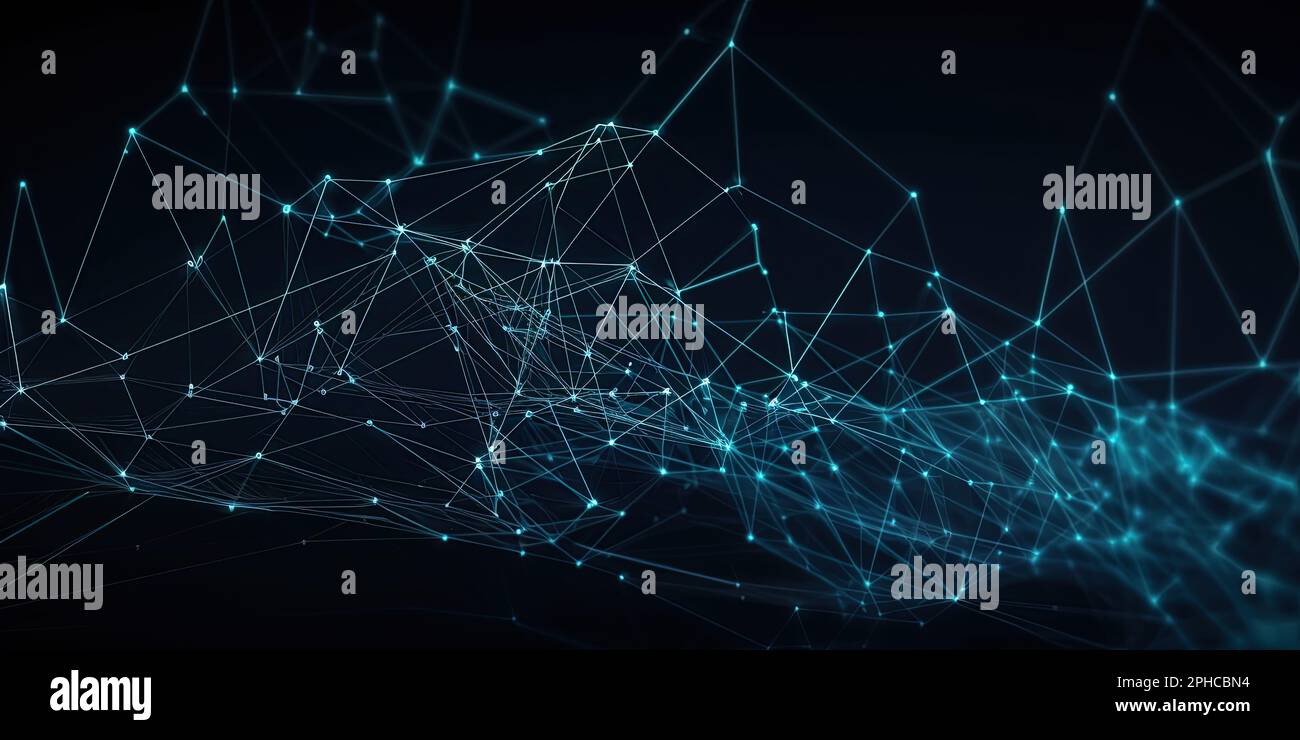 Big data background. Abstract digital network connection background ...