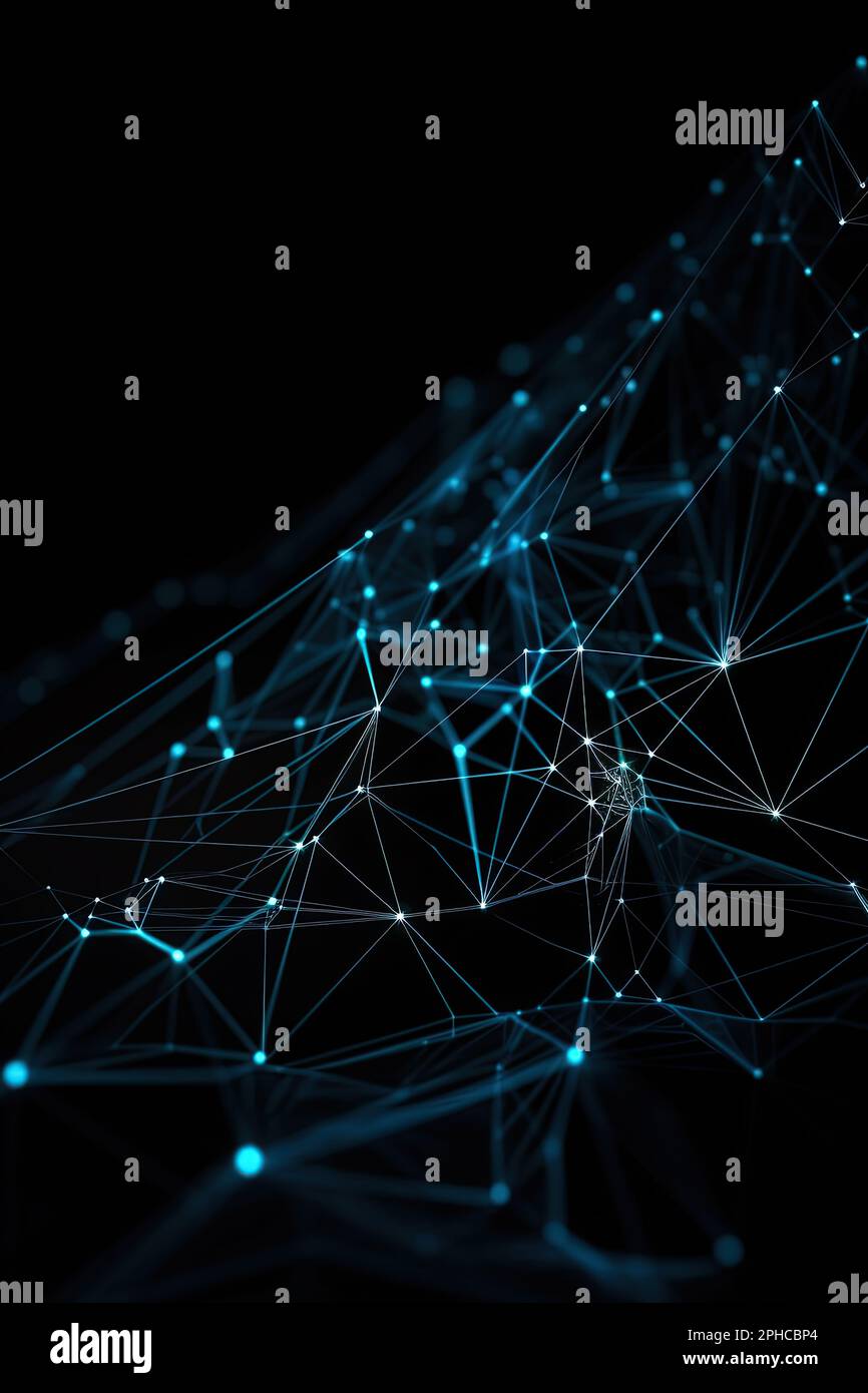 Big data background. Abstract digital network connection background ...