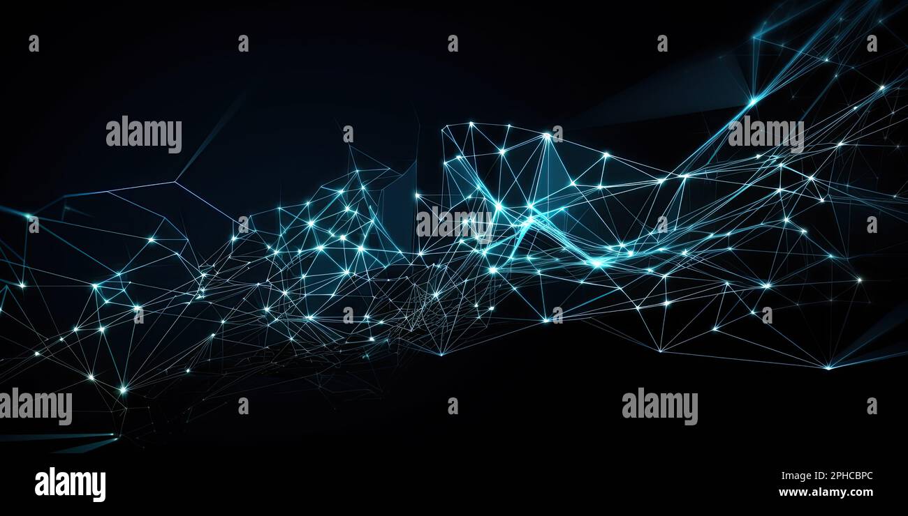 Big data background. Abstract digital network connection background ...