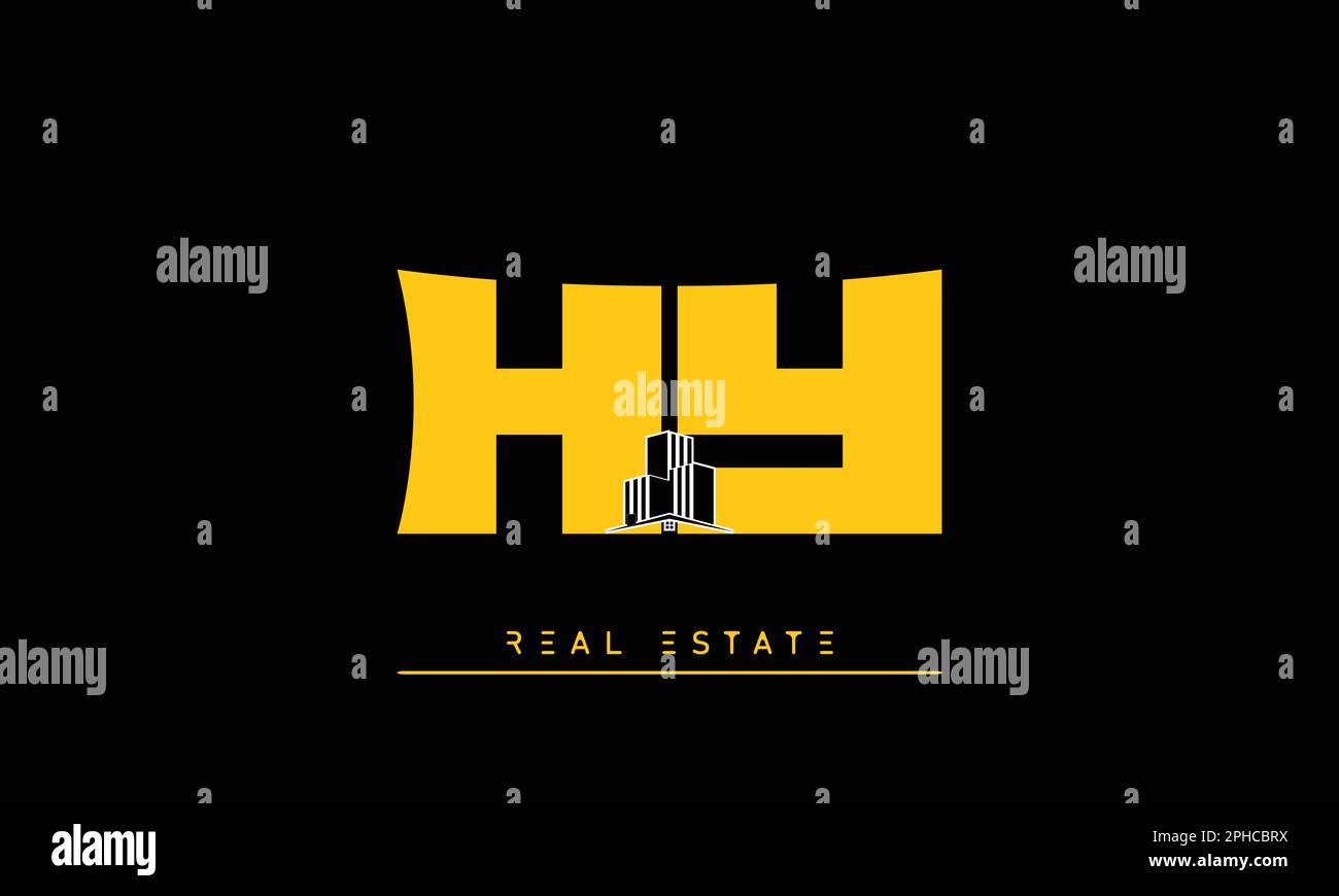 Hy real estate logo hi-res stock photography and images - Alamy